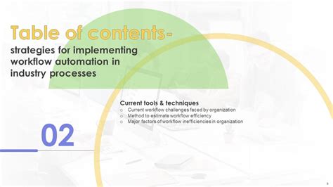 Strategies For Implementing Workflow Automation In Industry Processes Powerpoint Presentation