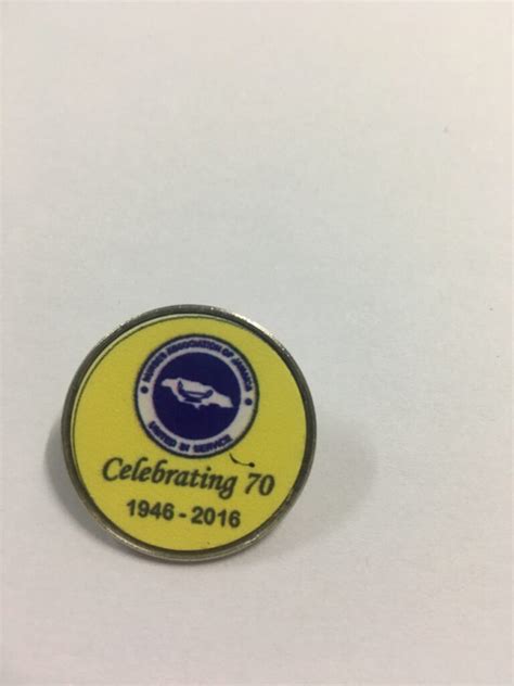 Badge Round Metal Chalcass Medals And Trophies Assoc Ltd