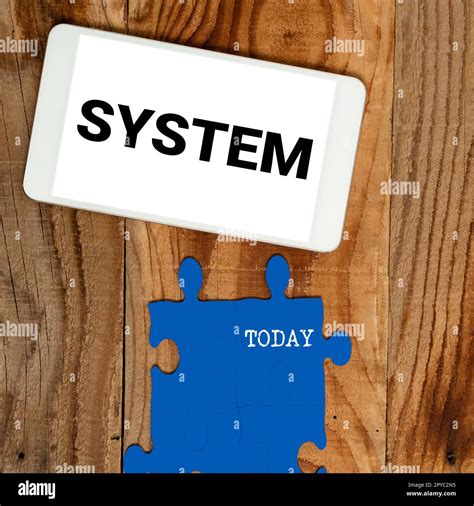 Handwriting Text System Conceptual Photo Set Of Things Working