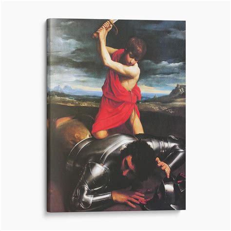 David And Goliath By Guido Reni Canvas Wall Art Prints Big Canvas Art