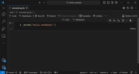 代码编辑与数据分析的完美结合VSCode 携手 Jupyter Notebook jupyter vscode CSDN博客