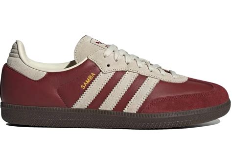 Adidas Samba Og Preloved Ruby Cream White Herren Ji3216 De
