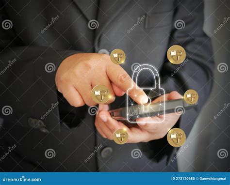 Phone Password Lock For Mobile Cyber Security Or Login Verification