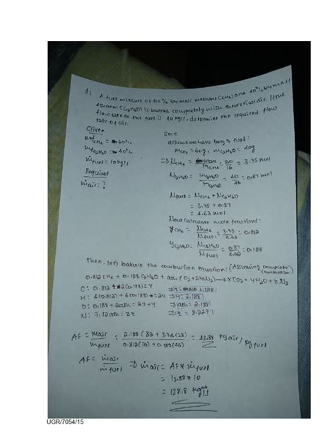 Thermodynamics Assignment 4 Pdf