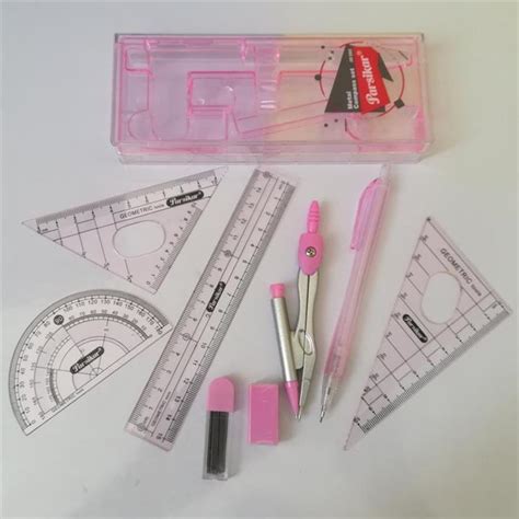 قیمت و خرید ست پرگار 8 تیکه پارسیکار ست ابزار ریاضی شامل پرگار، اتود