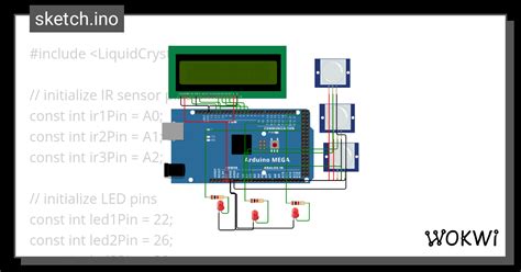 Ir Sensor Wokwi Esp32 Stm32 Arduino Simulator
