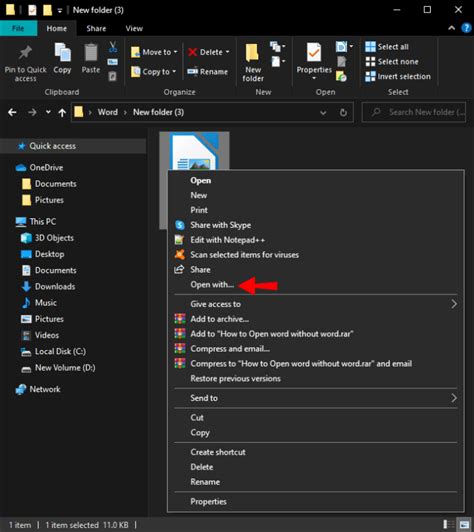 Открыть документ Word в своей программе Word и Excel помощь в работе с программами