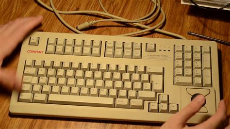 Compaq Mx11800 Disassembling Cherry Mx Brown Keyboard Youtube