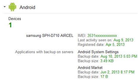 How To Find Your Android Phone S IMEI Code In Google Settings Tricks Zeal