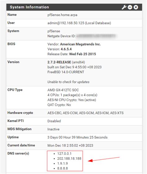 no available packages package manager netgate forum