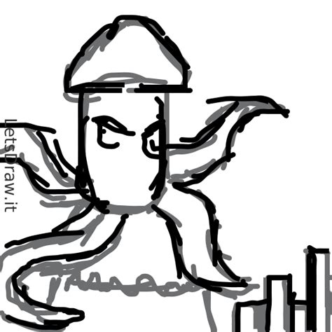 How To Draw Giant Squid Htotqjnsh Png LetsDrawIt