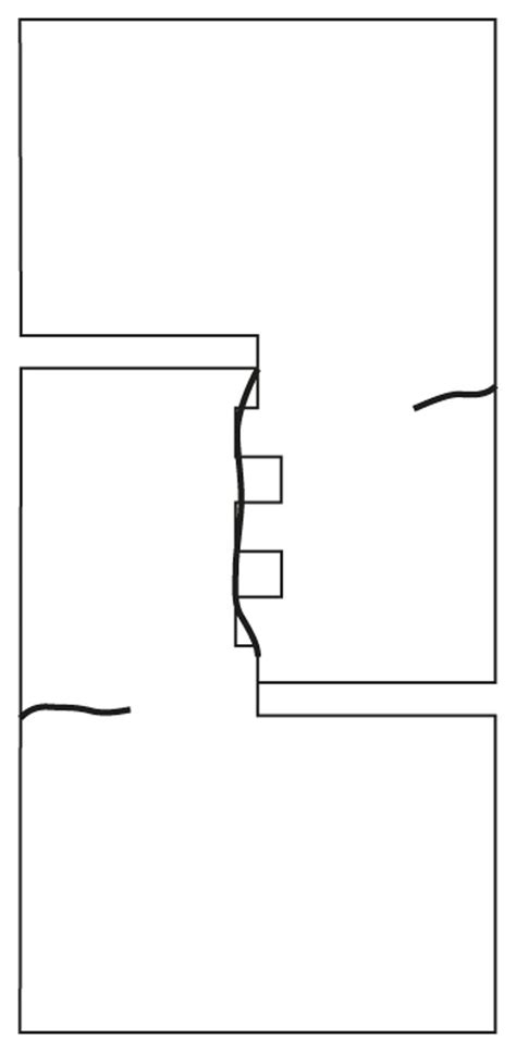 Crack Pattern In Each Specimen A A 1 Crack Initiation B A 2