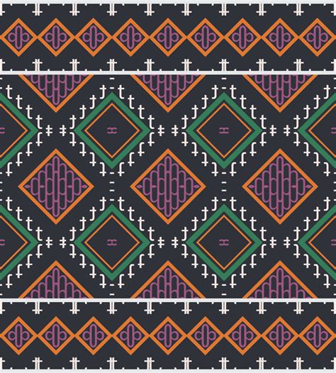 Ethnic Design Drawing Background Traditional Patterned Vector It Is A