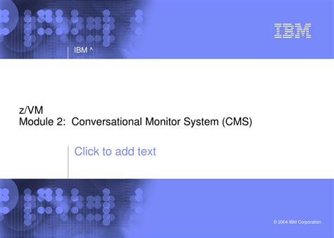 ppt introduction to z vm cms and application environments powerpoint