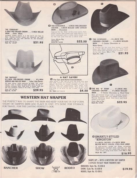 Western Ranch Outfitters Stockmens Catalogs Mens Western Hats