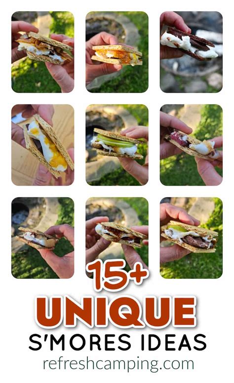 Smores Ideas With 15 Different Fun Combinations Refresh Camping