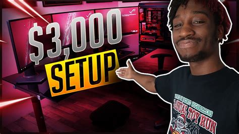 3000 Updated Gaming Setup Youtube