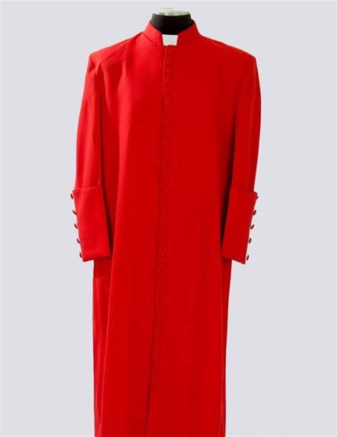 Red Cassock Catholic Cassock Clergy Robe Holy Land Art