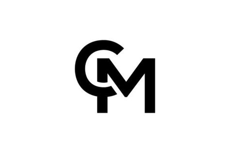 Alphabet Letters Cm Logo Design Graphic By Mmdmahfuz3105 · Creative Fabrica