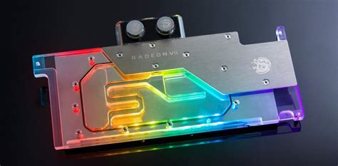 Bitspower Releases Rgb Enabled Water Block For Radeon Vii Gnd Tech