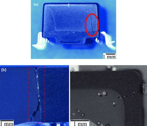 Side View Of Smd Transformer A Before Cross Section And B After Download Scientific