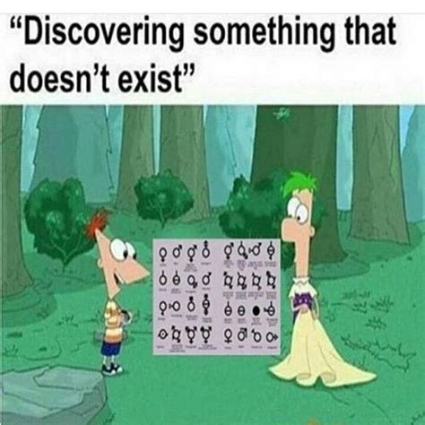 Gender Chart Discovering Something That Doesn T Exist Know Your Meme