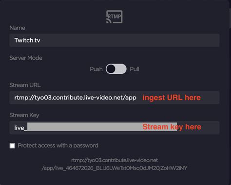 Streaming To Twitchtv