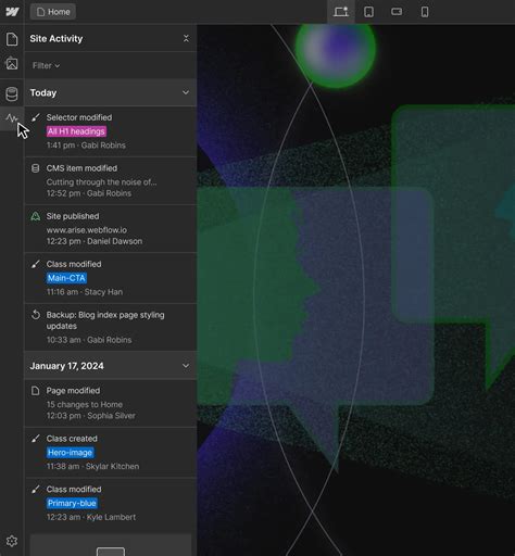 Create And Edit Website Content With Edit Mode Webflow