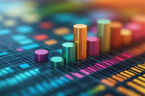 Analyzing Market Trends Through Vibrant Infographics And Visual Data