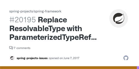 replace resolvabletype with parameterizedtypereference in webflux apis
