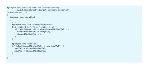 Openmp Accelerator Offload