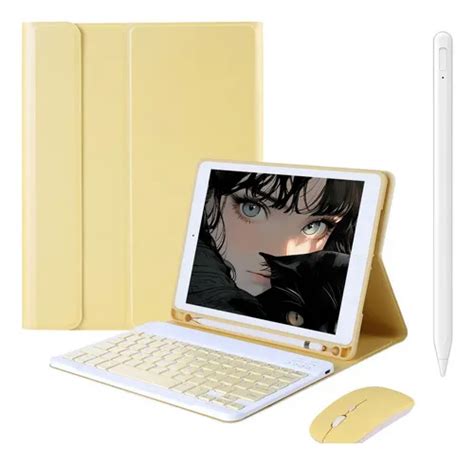 Teclado Canetacapamouse Para Ipad 9ª8ª7ª 102 Polegadas Parcelamento Sem Juros