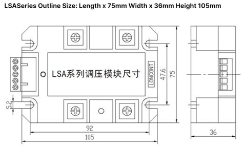 Loncont Lsa H3p45xyb Single Phase Power Regulator Vietnam