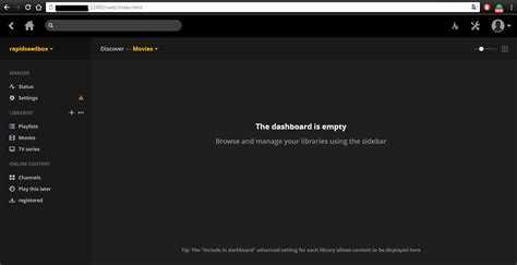 Using Plex For The First Time RapidSeedbox