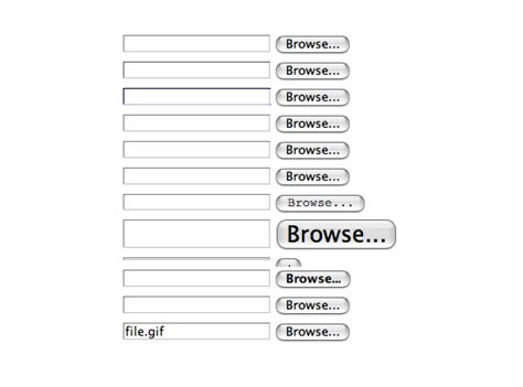 Styled File Select Controls Differences In Rendering Of Form Controls 456 Berea Street