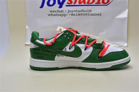 Qc On M Batch Off White Pine Green Dunks Rrepsneakers