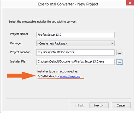 How To Build Firefox Msi Package Exe To MSI Converter