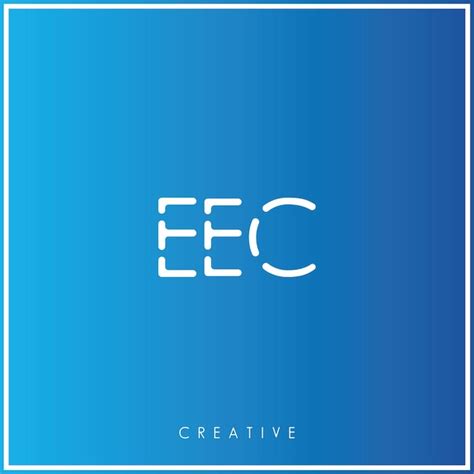 Premium Vector Eec Premium Vector Latter Logo Design Creative Logo