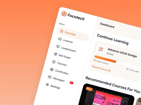 E Learning Educational Dashboard Design Web App By Focotik Ui Ux On