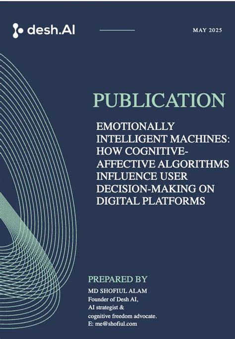 How Do Digital Platforms Use Cognitive Affective Algorithms To