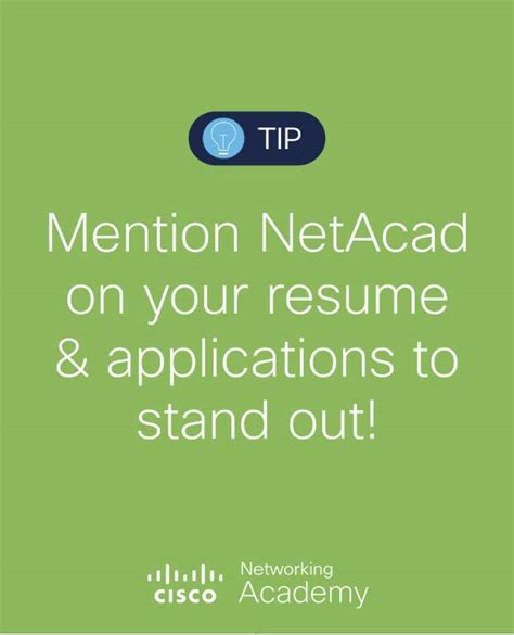 cisco networking academy 5 tips on how to score a job in it