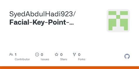 GitHub SyedAbdulHadi Facial Key Point Detection On Kaggle Dataset