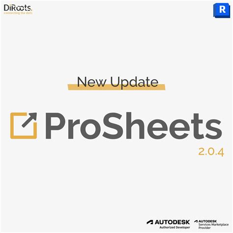 Diroots 📢 Prosheets New Update 🐜 Bug Fixes Sometimes When Exporting To Dwg Autocad Would