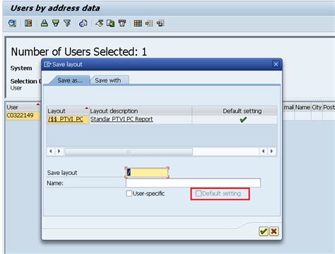 Solved Default Setting Layout Greyed Out In Users By Ad Sap Community
