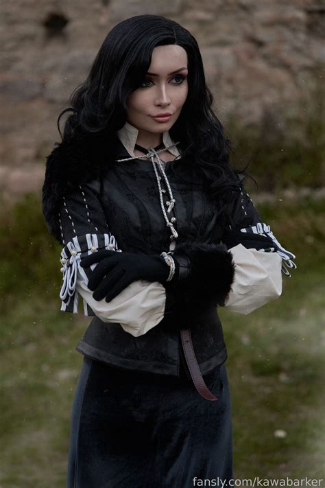 Yennefer Kawabarker Cosplay From The Witcher 3 Wild Hunt