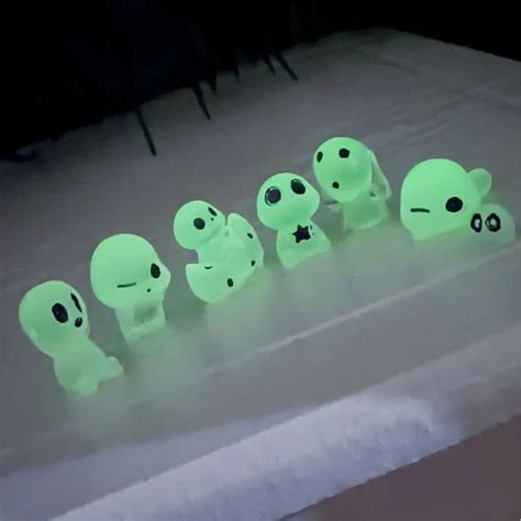 خرید و قیمت مجسمه شب تاب ارواح کوداما جنگل مونونوکه 8 عددی ترب