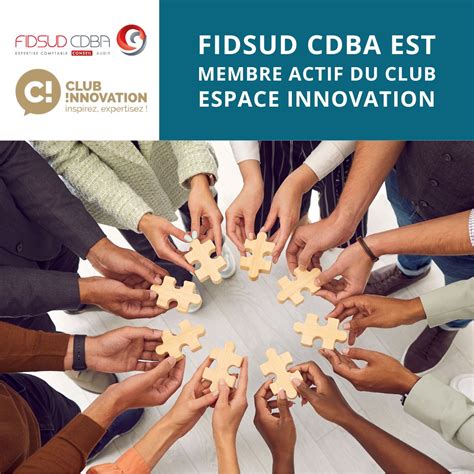 Fidsud Cdba Membre Actif Du Club Espace Innovation Depuis 2007 Fidsud