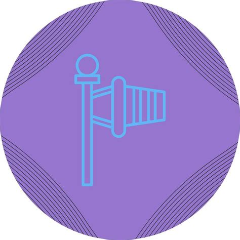 Windsock Vector Icon 28008053 Vector Art At Vecteezy