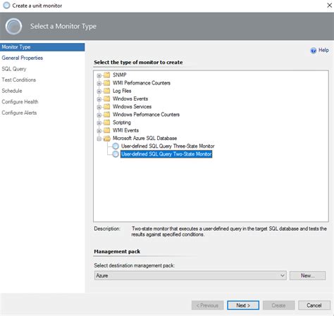 Custom Query Based Monitoring In Management Pack For Azure Sql Database