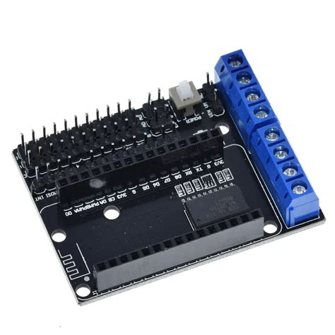 Nodemcu Motor Shield Board L293d For Esp 12e From Esp8266 Esp 12e Kit